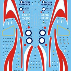 Ram Decals 32-001 Bae Hawk Special Scheme - Model Aircraft Decals ...
