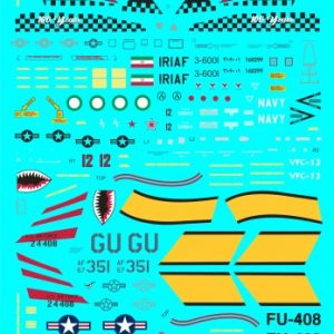 Wolfpak 72-131 Flying Fiends Decals decals transfers Model Decals