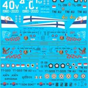 AIR-GRAPHICS 72-019 BAE Hawk in Worldwide Service decals transfers