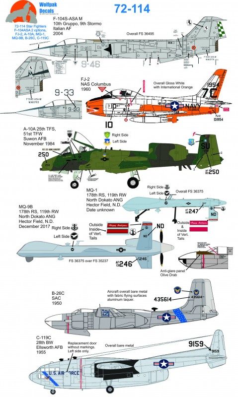 FJ-2, FJ-3 new decal sheets - Aircraft Cold War - Britmodeller.com